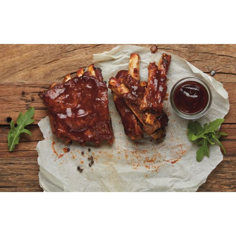 Sunpork Australia No Hormones Added Chilled Slow Cooked Pork Ribs 2PC