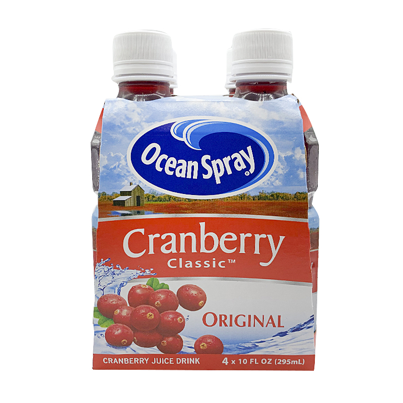 優鮮沛經典紅莓汁 4 X 295ML