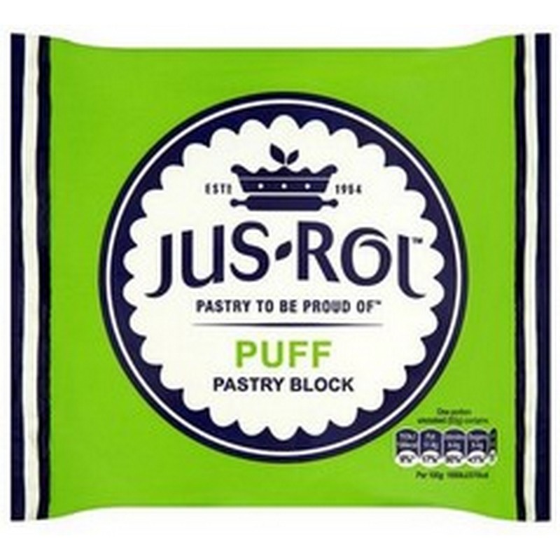Jus-Rol Puff Pastry Block 500GM