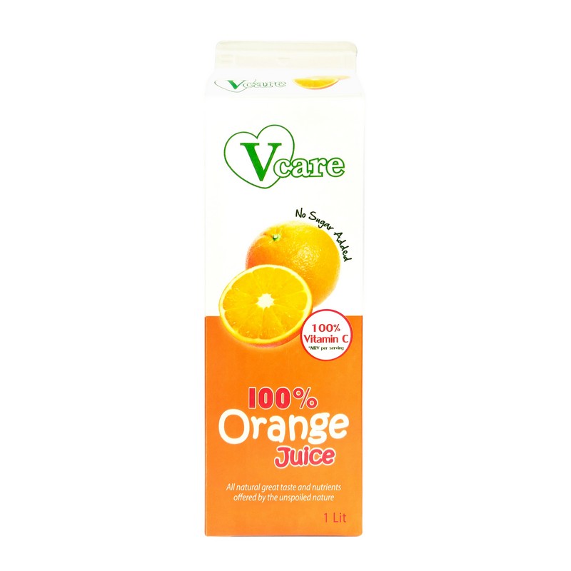 V-Care Orange Juice 1LT