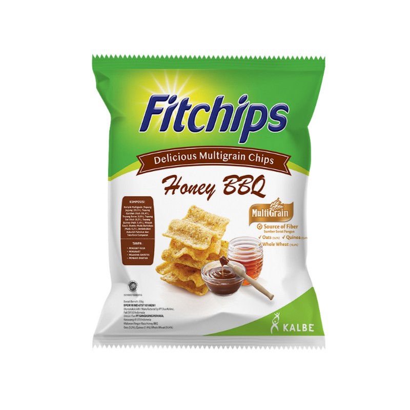 Fitchips蜜糖燒烤多穀脆片 55GM