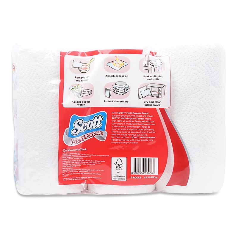 Scott Kitchen Towel 6x52s