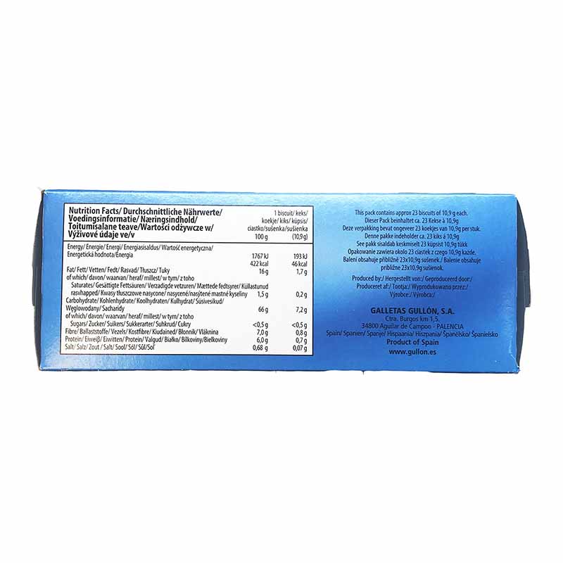 GULLON SF DIGESTIVE BIS 250G