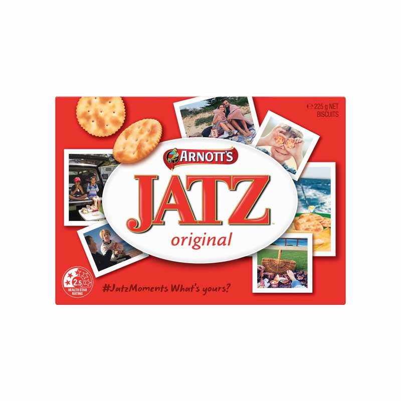 Arnott's Jatz Organicinal Cracker, 225g