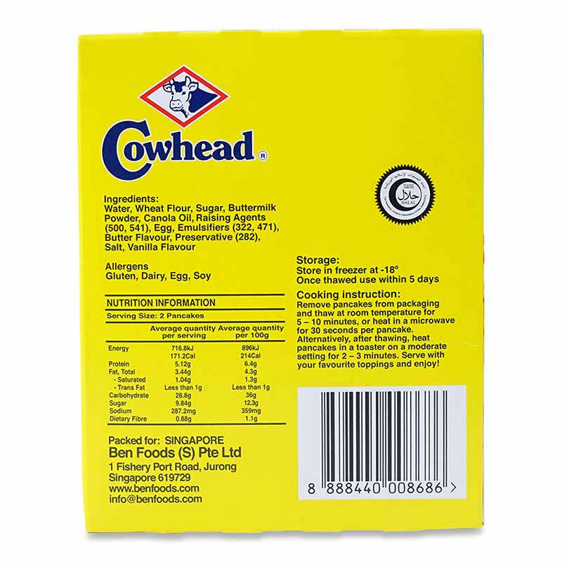 Cowhead Pancakes 240g