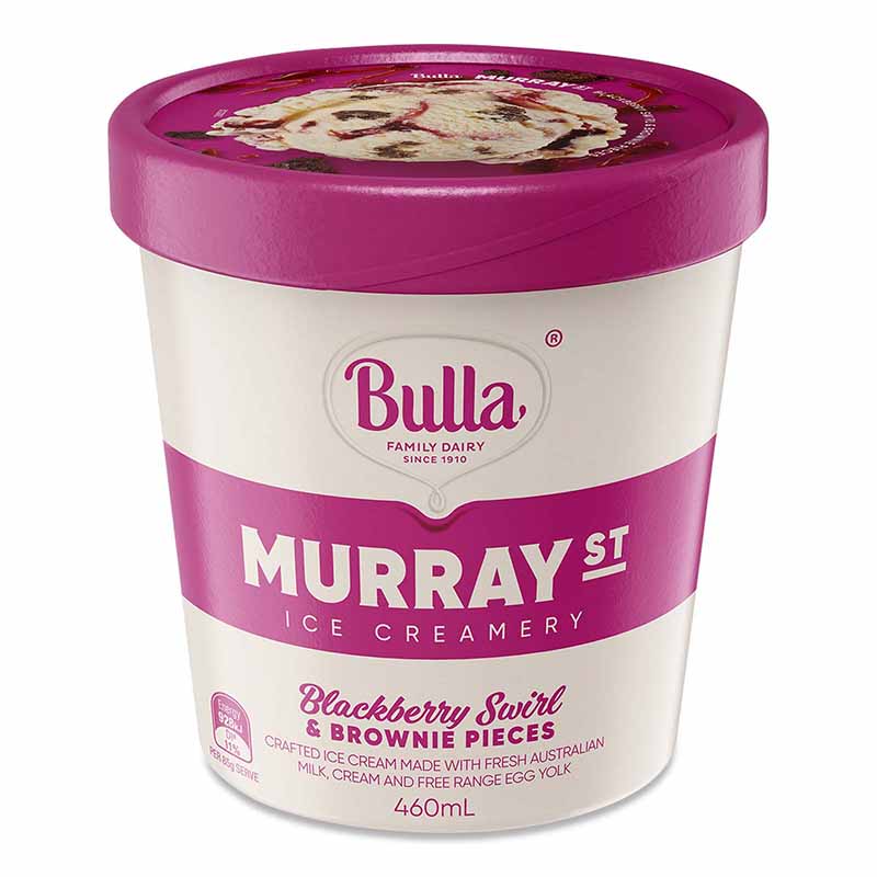 Bulla Murray Street Ice Cream Pint 460ml