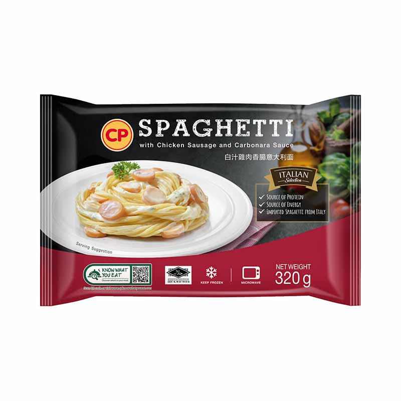 Cp Spaghetti with Chicken Sausage & Carbonara Sauce 320g