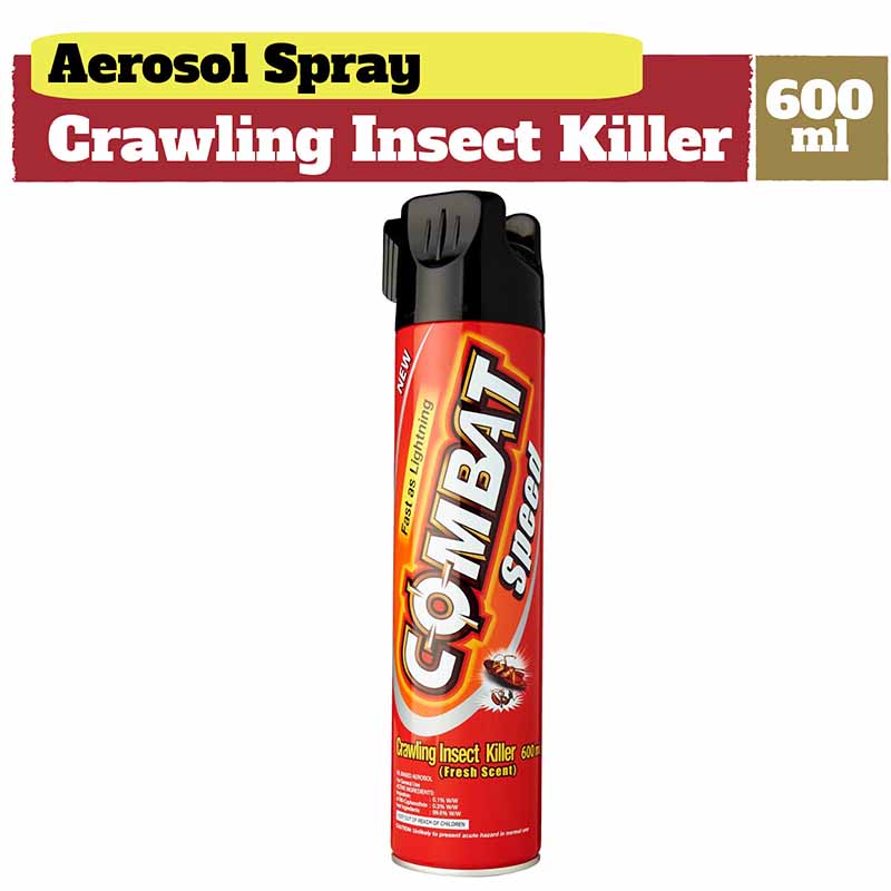 Combat Crawling Insect Killer Fresh Scent 600ml