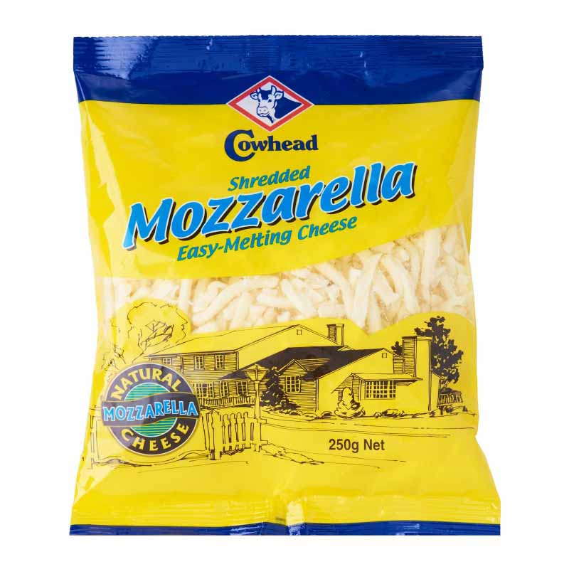 Cowhead Shredded Mozzarella 250G
