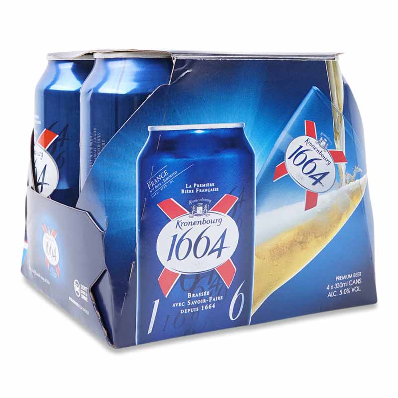 Kronenbourg 1664 Can 4X330Ml