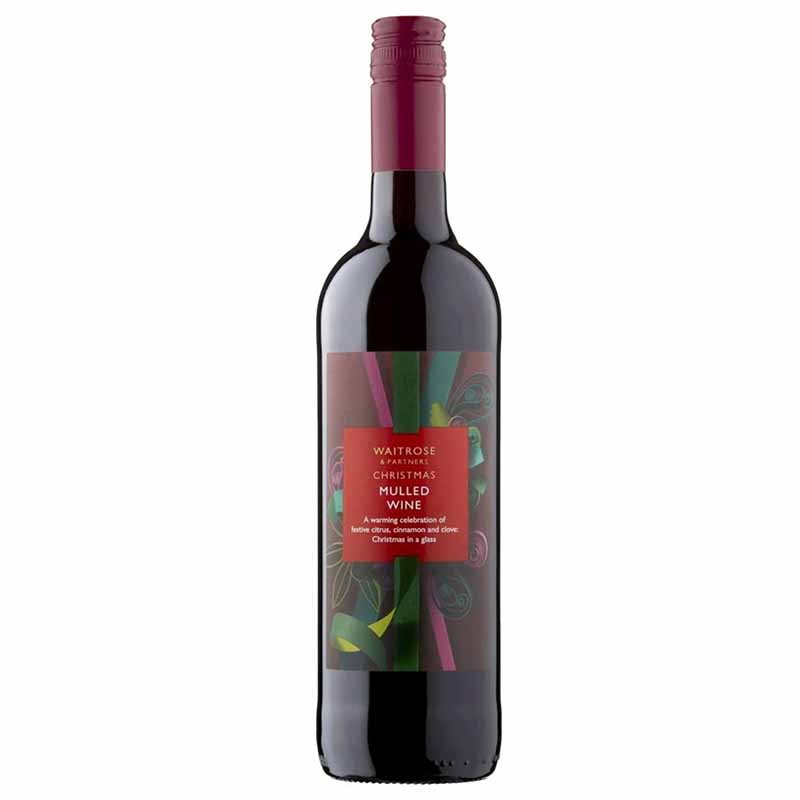 WAITROSE MULLED WINE 75CL