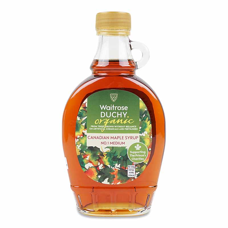 Waitrose Duchy Organic Canadian Maple Syrup No. 1 330g