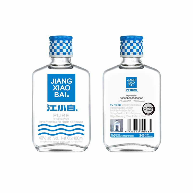 Jiang Xiao Bai Pure Chinese Baijiu 100ml