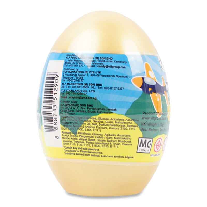 Beardy Assorted Mix Egg with Candy 10g