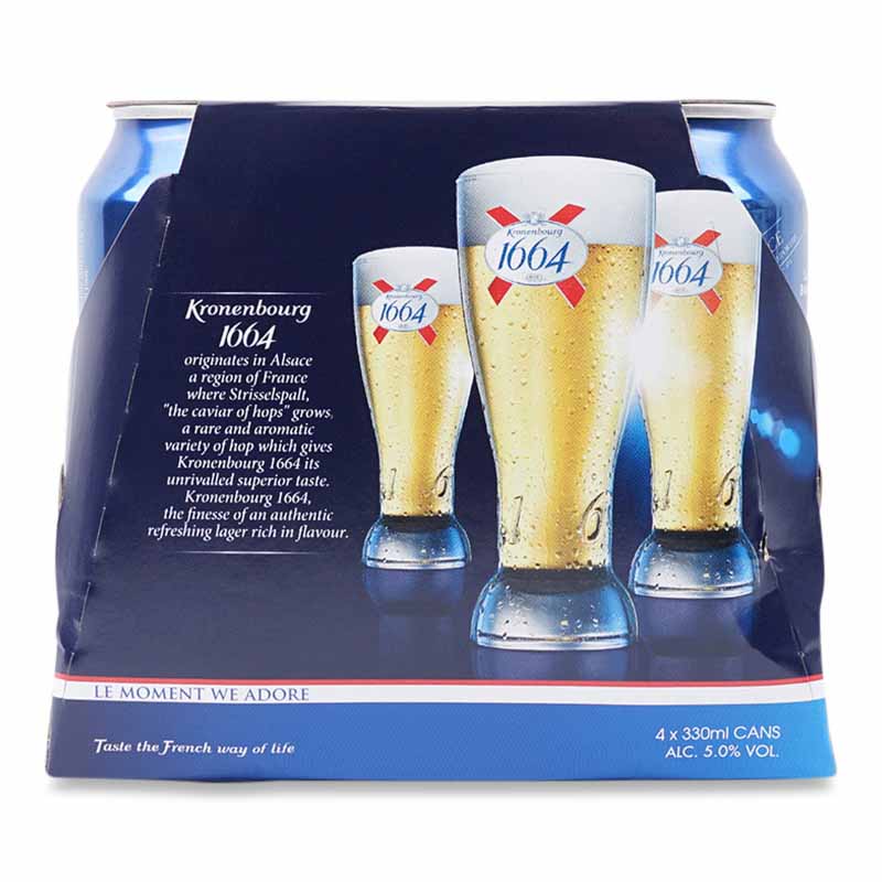 Kronenbourg 1664 Can 4X330Ml