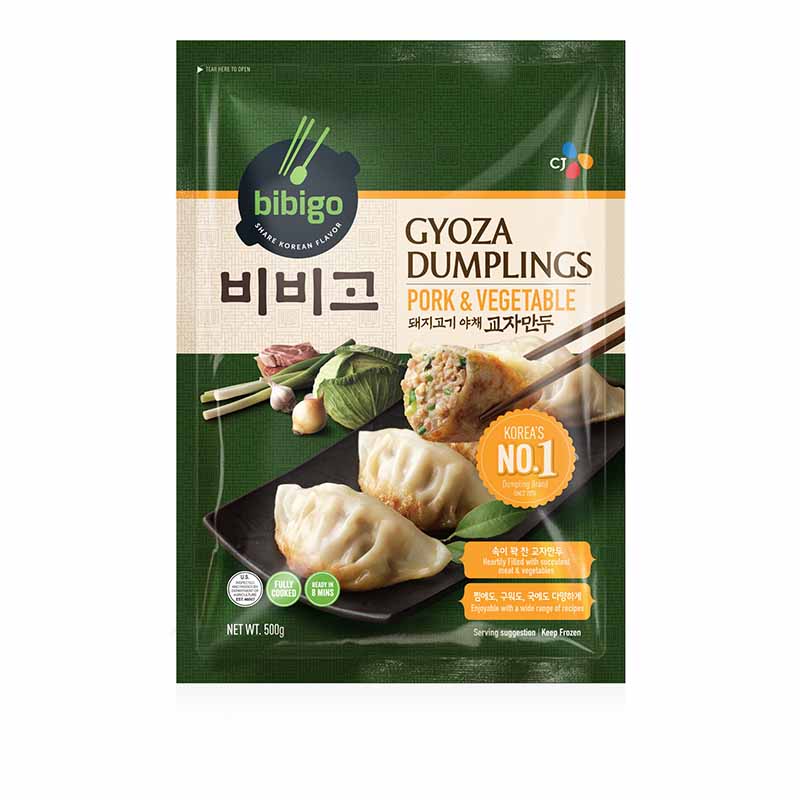 Cj Bb Pork & Vegetable Dumpling, 500g