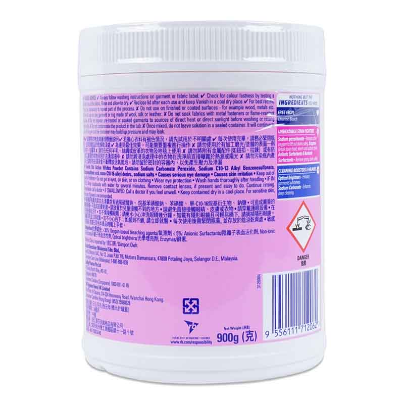 Vanish Laundry Stain Remover Oxi Action Crystal White Powder, 900g