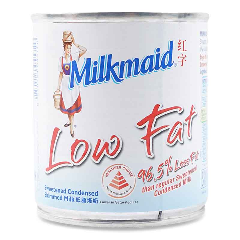 Milkmaid Sweetened Condensed Skimmed Milk Low Fat, 392g