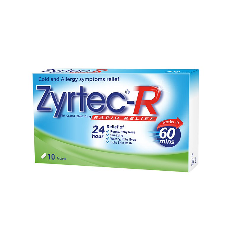Zyrtec R, 10 tablets