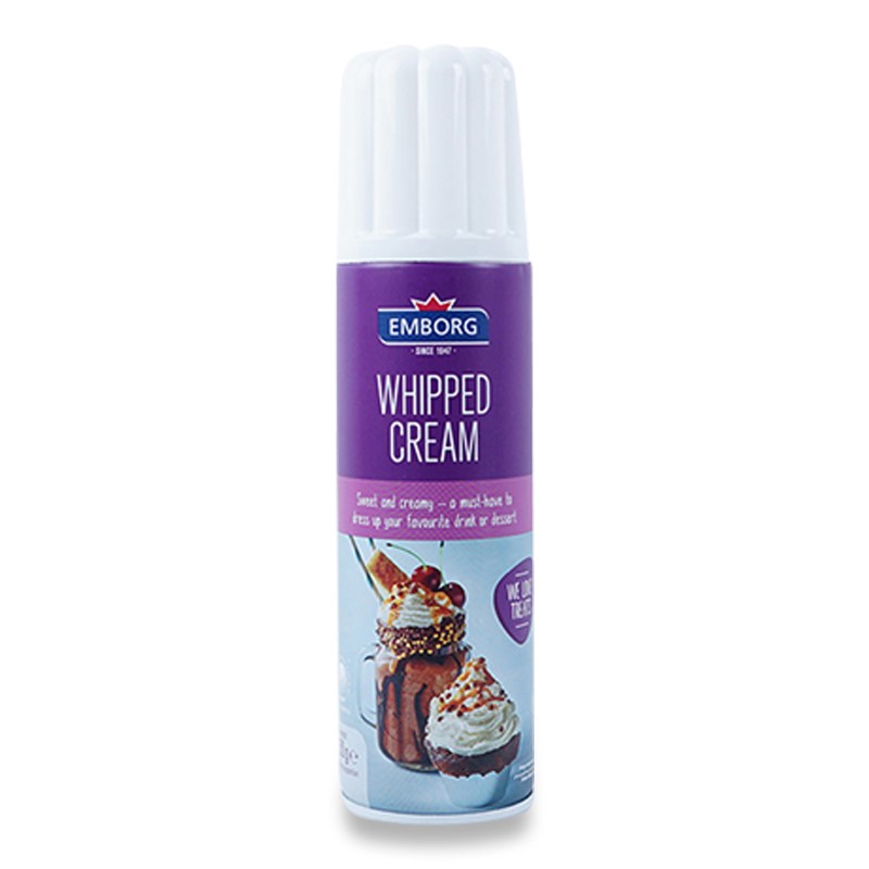 Emborg Whipped Cream Spray, 250g