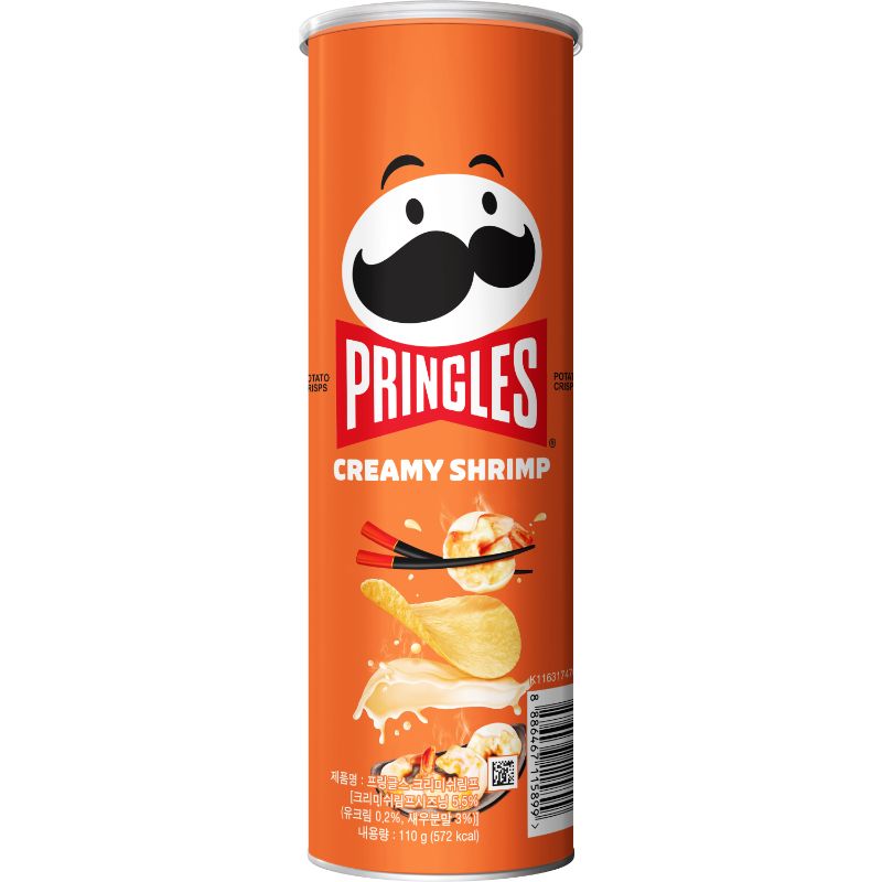 Pringles Potato Chip Creamy Shrimp 110G