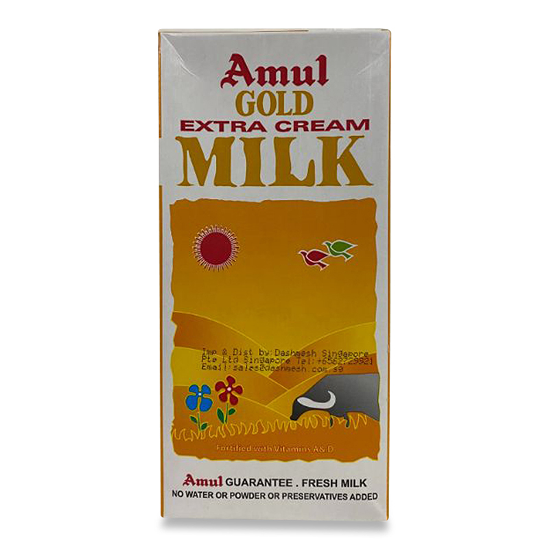 Amul Gold Extra Cream Uht Milk 1L