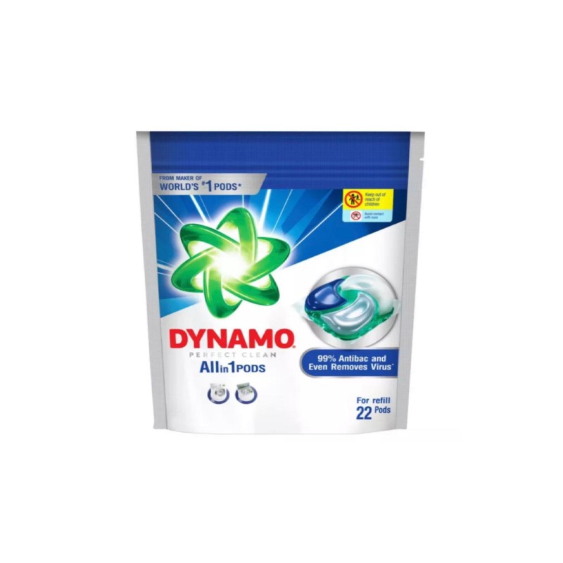 Dynamo Perfect Clean All in 1 22 Pods Refill 418G