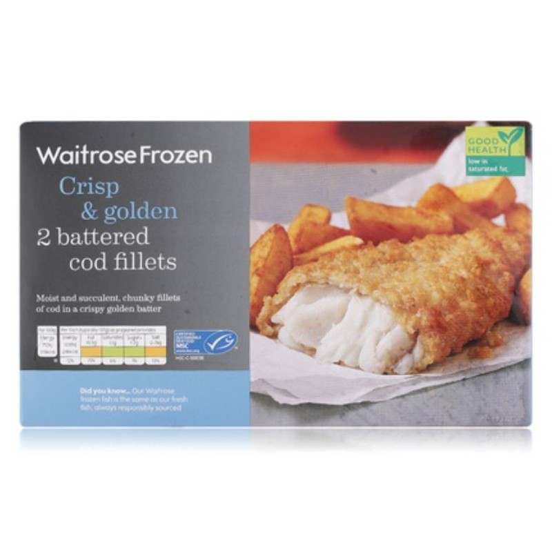 Wr Battered Cod Fillet 300G