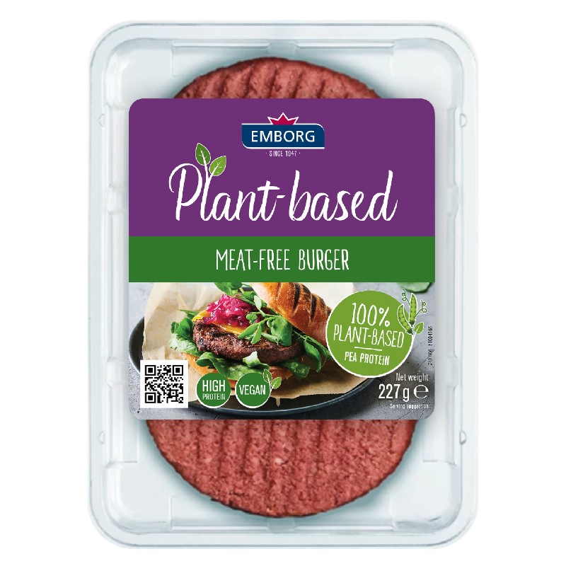 EMBORG MEAT FREE BURGER 300G