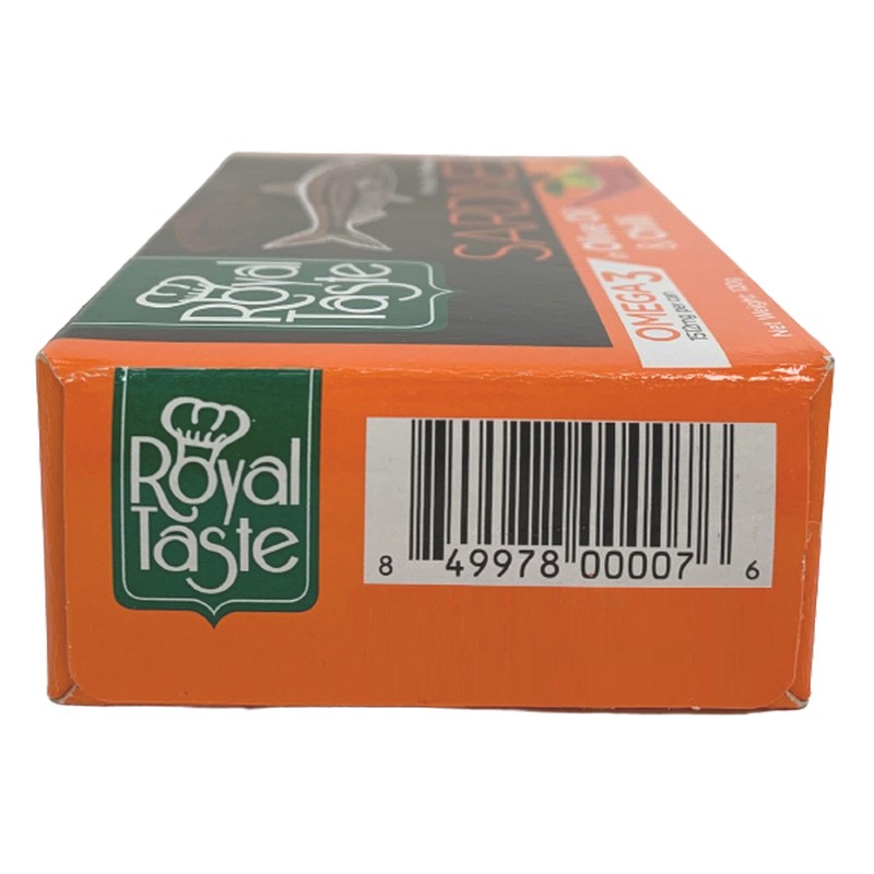 Royal Taste Sardines Olive Oil With Chili 120GM