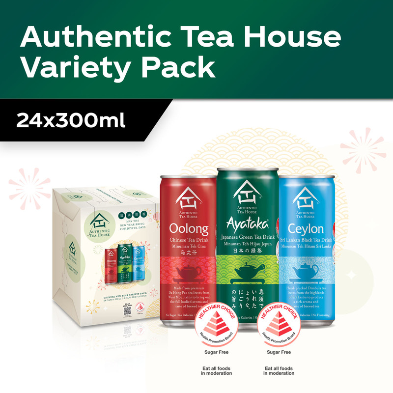 Authentic Tea House Variety Pack 24sX300ml
