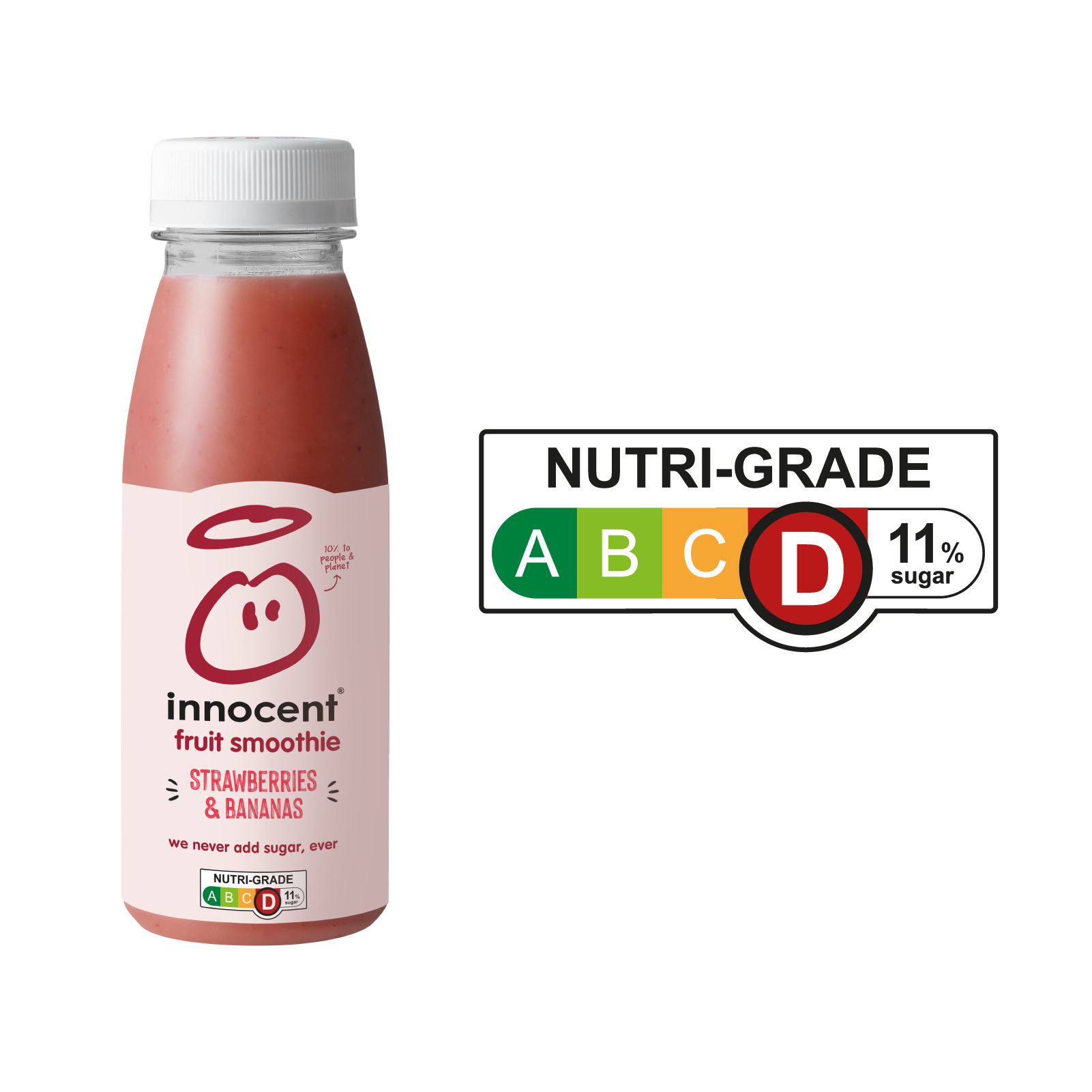 Innocent Strawberry & Banana Smoothie 250ml