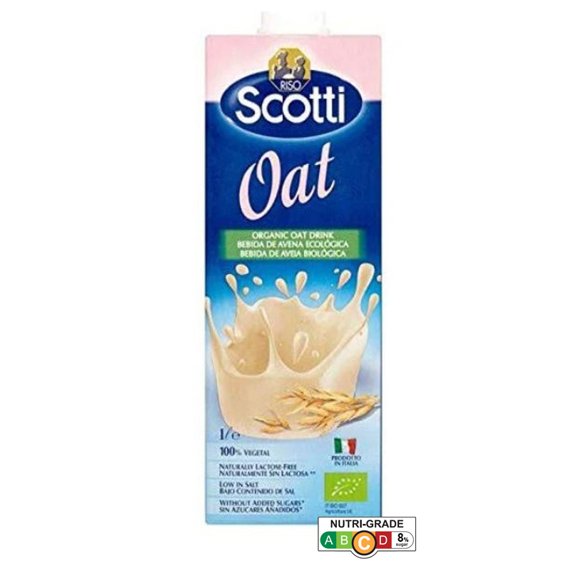 Riso Scotti Organic Oat Natural, 1l