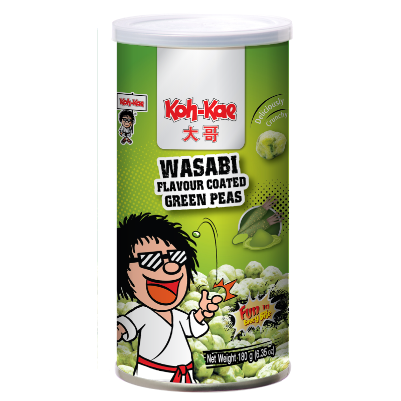 Koh Kae Green Peas Wasabi Flavour, 180g