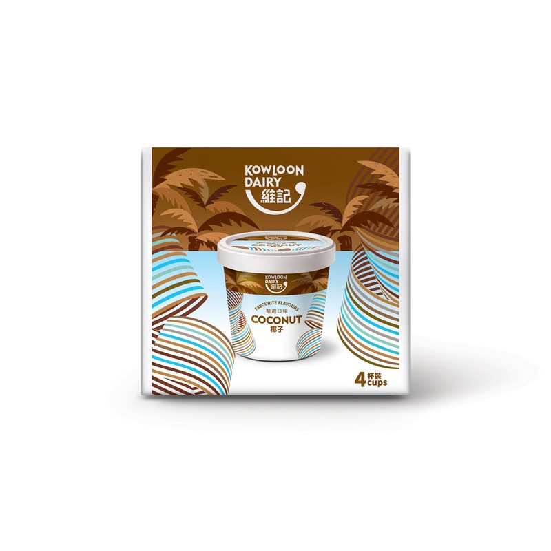 維記椰子雪糕 4 X 130ML