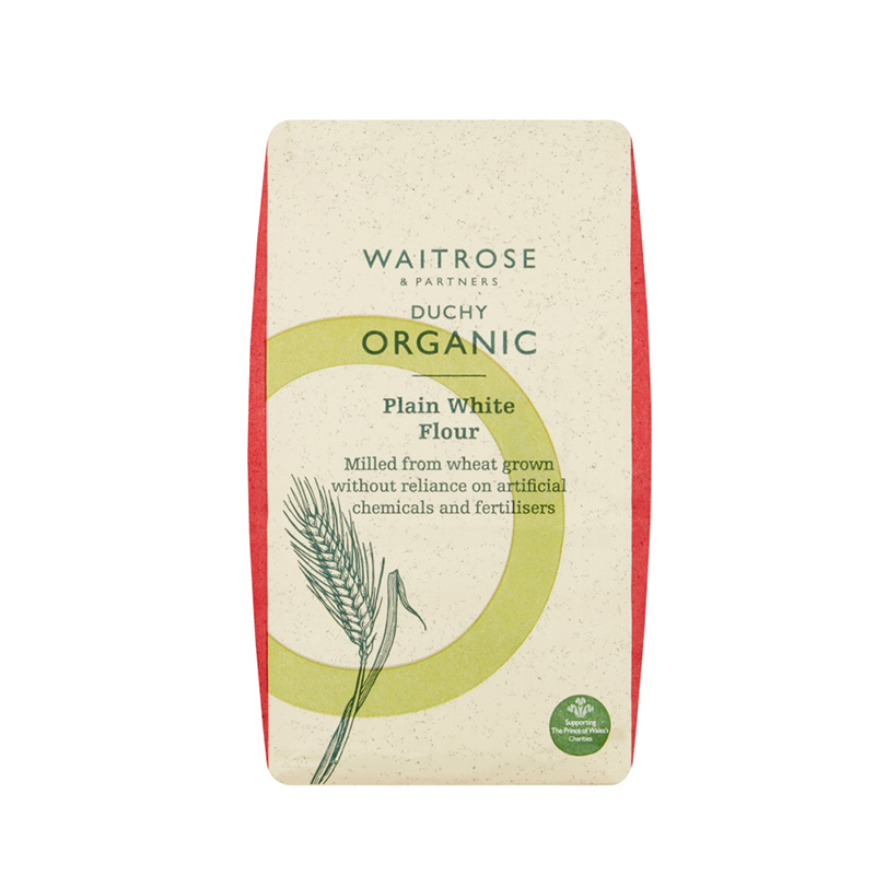 Waitrose Duchy Organic Plain Flour-IS, 1.5kg