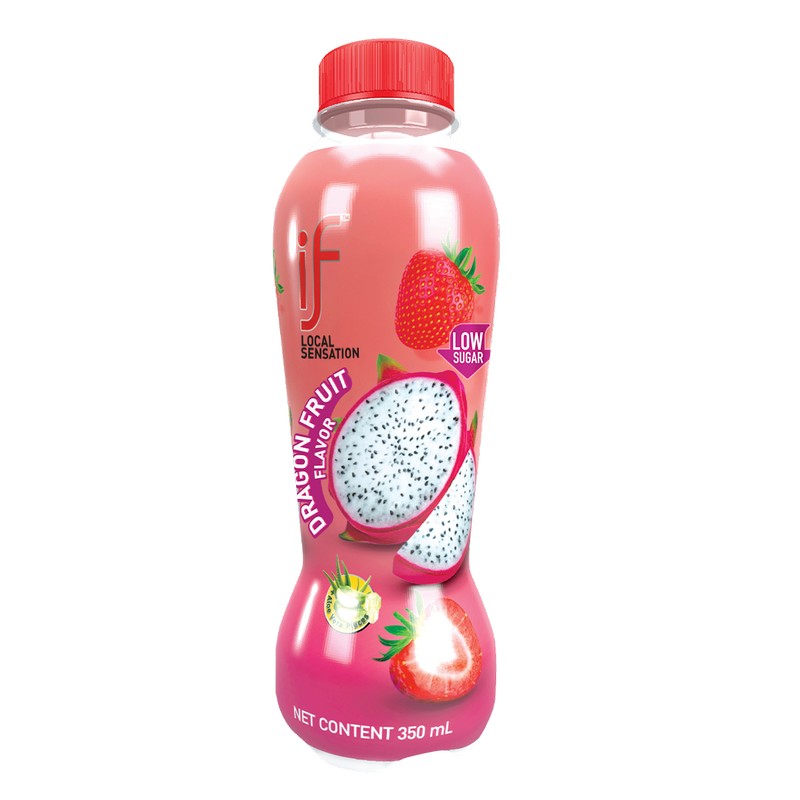 IF 火龍果士多啤梨果汁飲品 350 ML